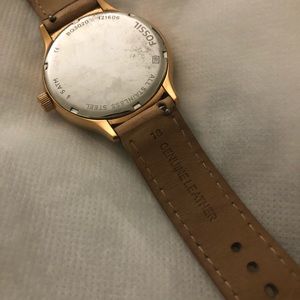 Fossil | Accessories | Fossil Tan Watch | Poshmark